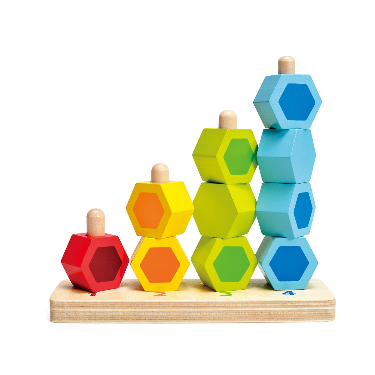 Hape - Counting Stacker – Timbertime Toys